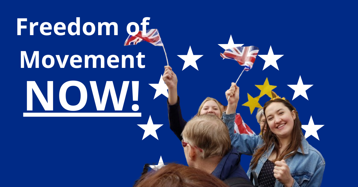Give us our European freedom back - The Rejoin EU Party